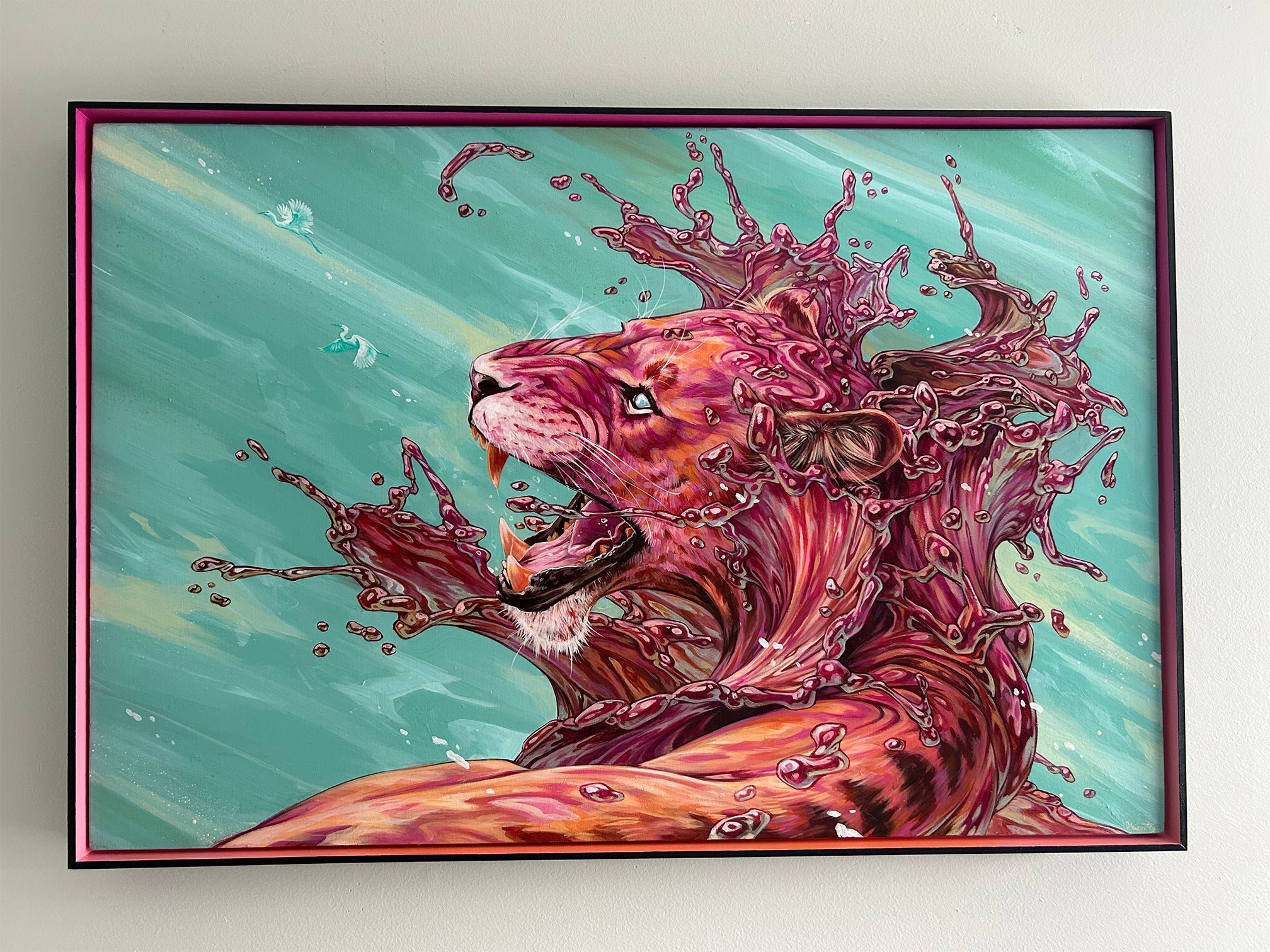 Overflow Original Painting – David Does Work